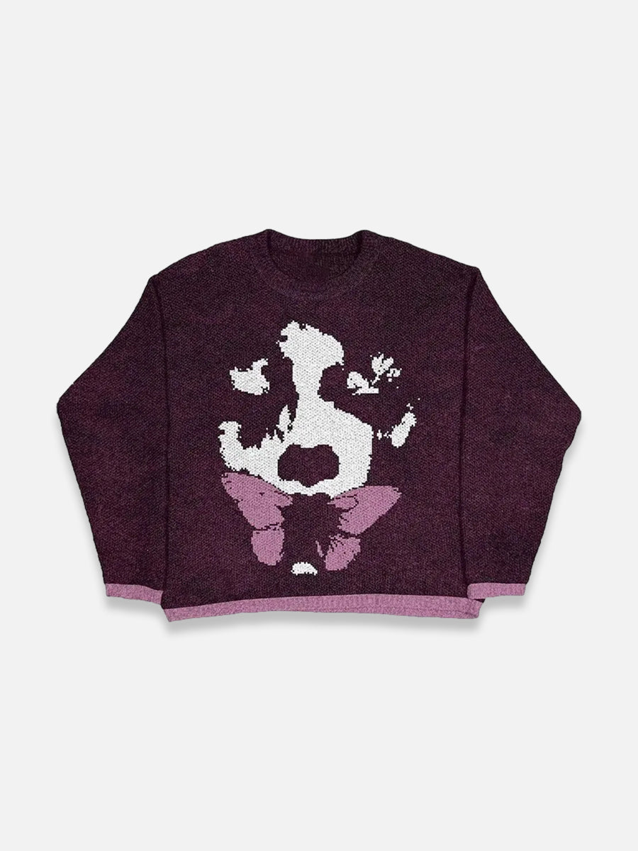 SCREAM KNIT SWEATER